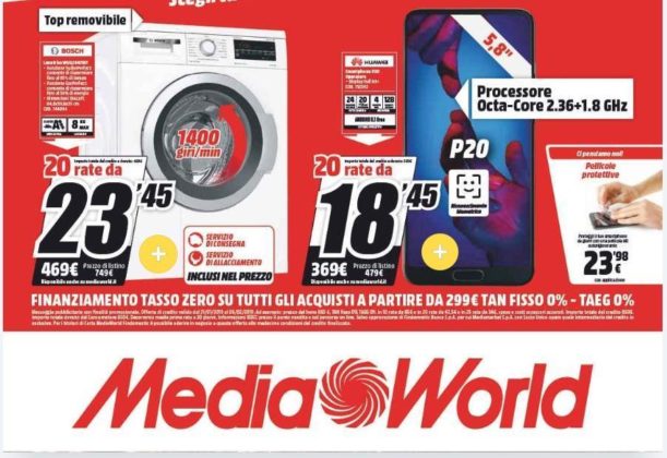 Volantino MediaWorld, offerte fino al 6 febbraio 2019 - OpinioniTech
